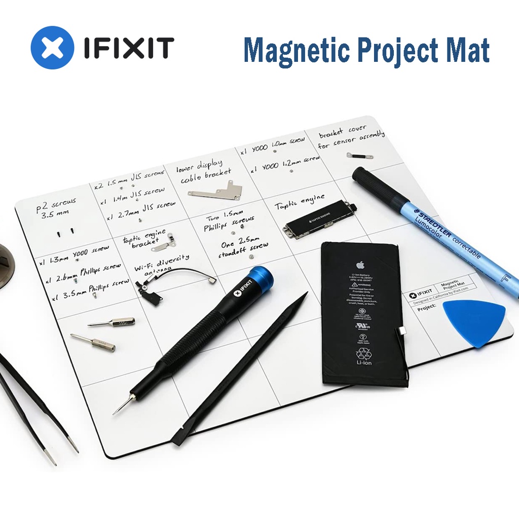 Jual iFixit Magnetic Project Mat, Alas Baut Ditulis Ulang, Papan ...