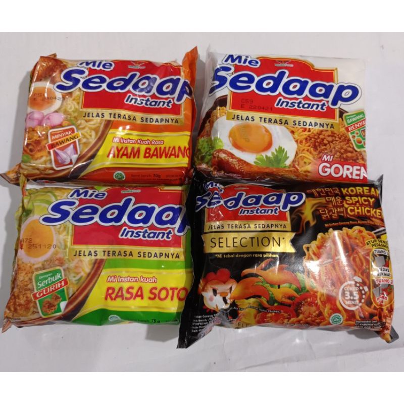 Jual MIE SEDAAP BERBAGAI VARIAN RASA | Shopee Indonesia