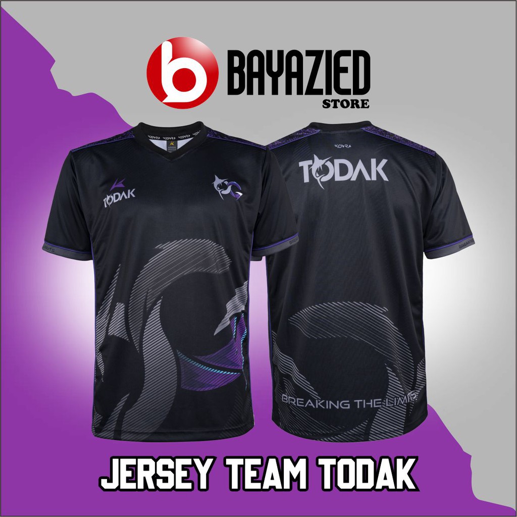 Jual JERSEY TEAM TODAK TERBARU GAME MOBILE LEGEND FREE FIRE PUBG CODM ...