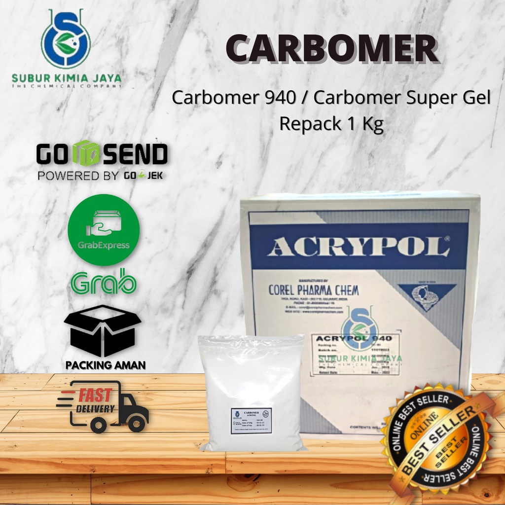 Jual Carbomer 940 / Super Gel / Carbopol 1000 gr | Shopee Indonesia