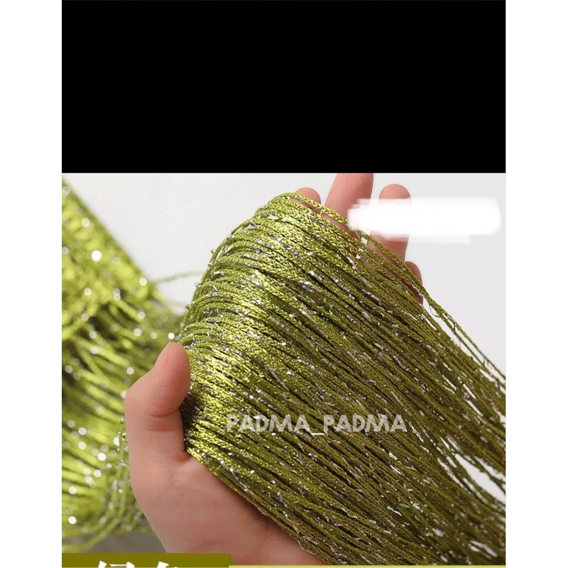 Jual TIRAI GLITER HIJAU/GREEN 100CM x 200CM | Shopee Indonesia