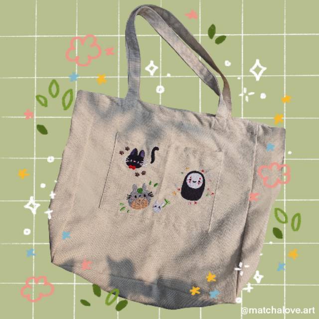 Jual Ghibli Totebag | Shopee Indonesia