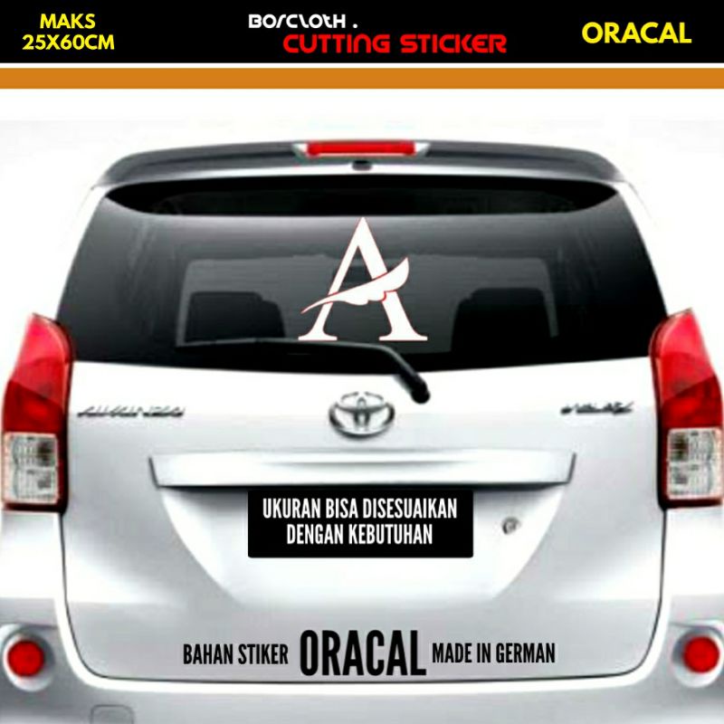 Jual STIKER MOBIL SAHABAT NOAH CUTTING CUSTOM ORACAL MADE IN GERMAN ...