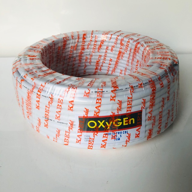 Jual KABEL LISTRIK 2 x 1,5mm OXYGEN/KABEL LISTRIK ISI 2 KABEL | Shopee ...