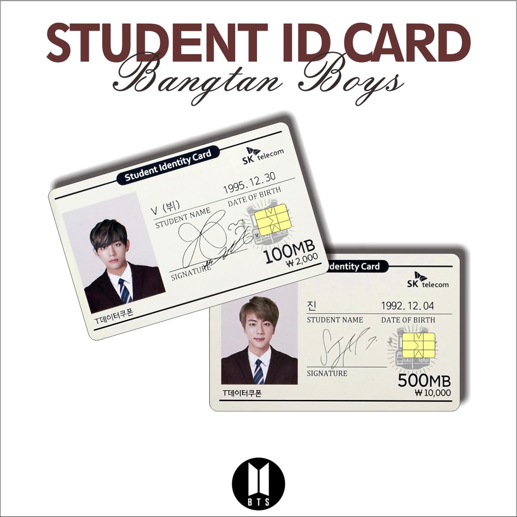 Jual STIKER PELINDUNG KARTU SKIN CARD ATM E-MONEY STICKER BTS STUDENT ...