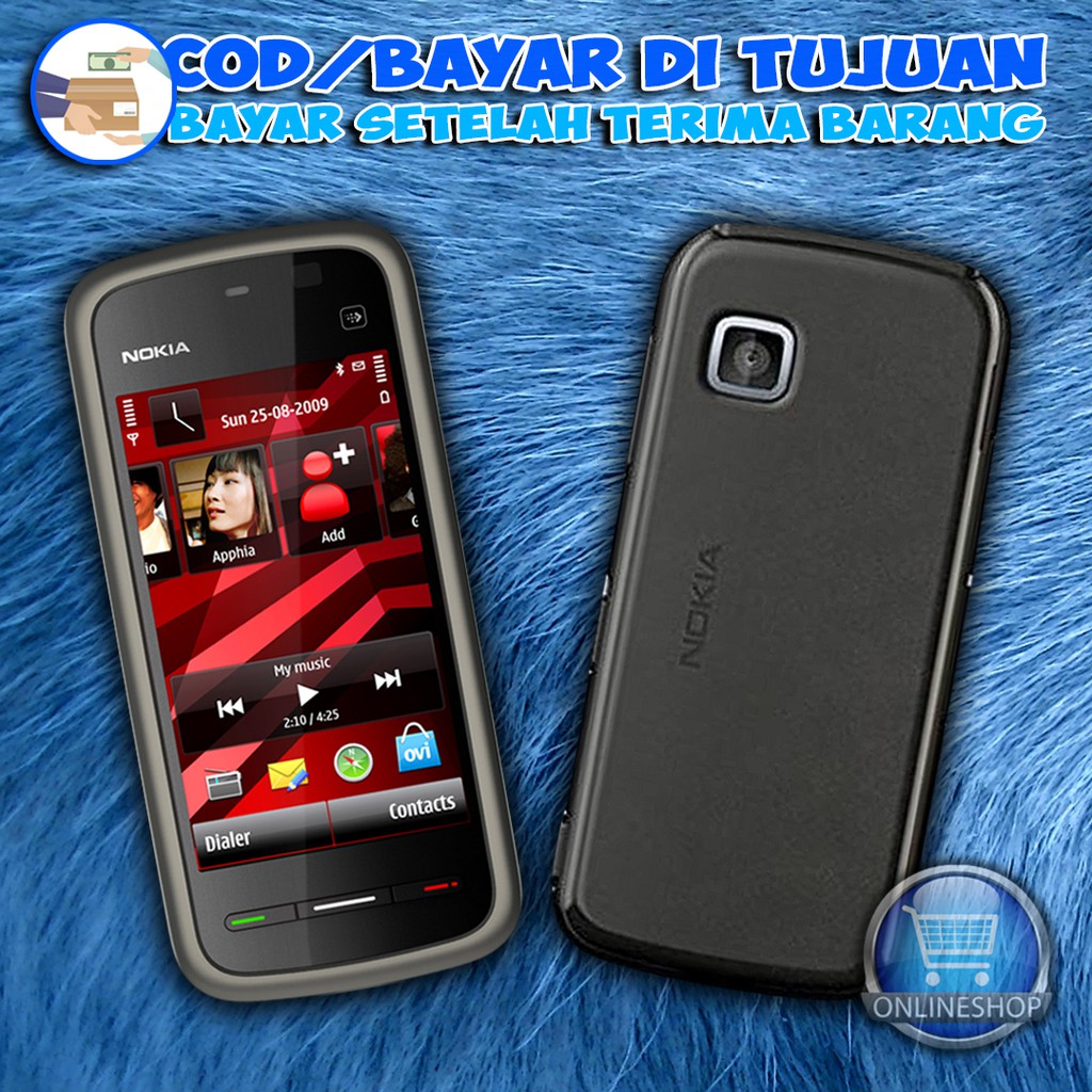 Jual Nokia 5230 Single Sim Layar Sentuh Jadul Bergaransi | Shopee Indonesia