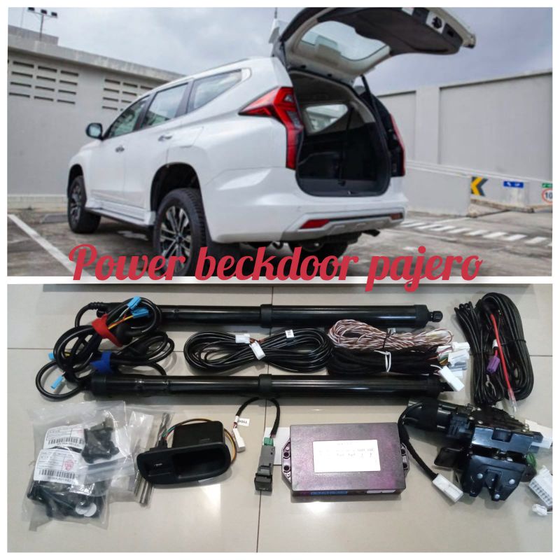 Jual power back door Pajero 2016 up plus kick sensor | Shopee Indonesia