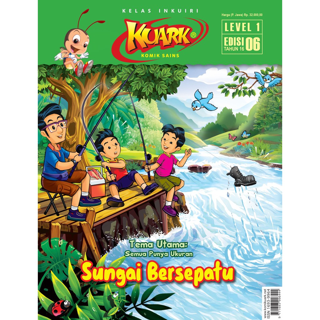 Jual KUARK Komik Sains Level I Edisi 6 Tahun XVI | Shopee Indonesia