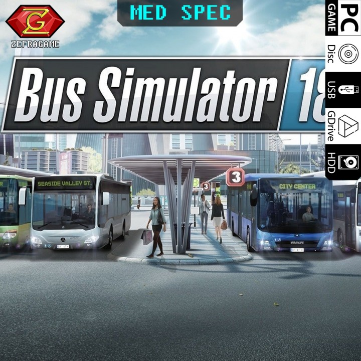 Jual BUS SIMULATOR 18/BS18/BS 18 PC Full Version/GAME PC GAME/GAMES PC ...