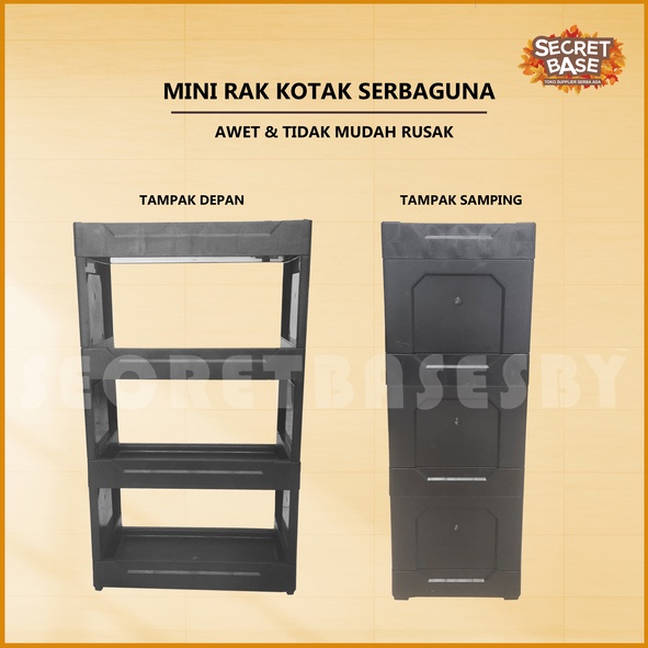 Jual MINI RAK KOTAK SERBAGUNA - Rak Susun / Rak Kosmetik / Rak Kamar ...