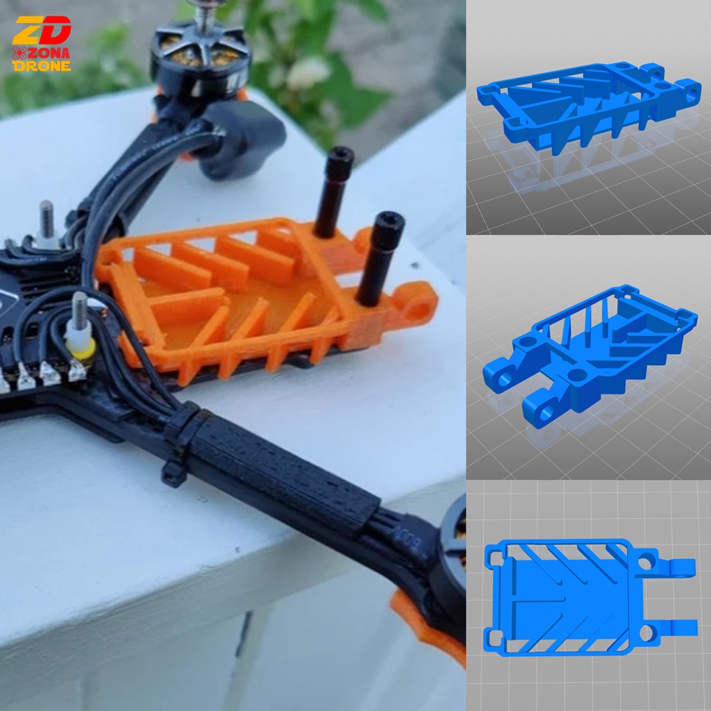 Jual T-Motor FT5 DJI Air Unit Mount FPV Drone 3D Print | Shopee Indonesia