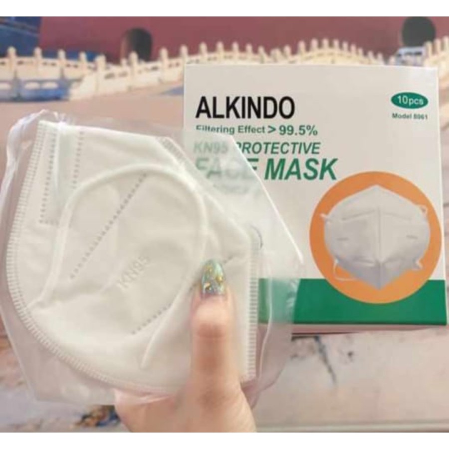 Jual Masker ALKINDO KN95 5PLY 1 Box isi 10pcs | Shopee Indonesia
