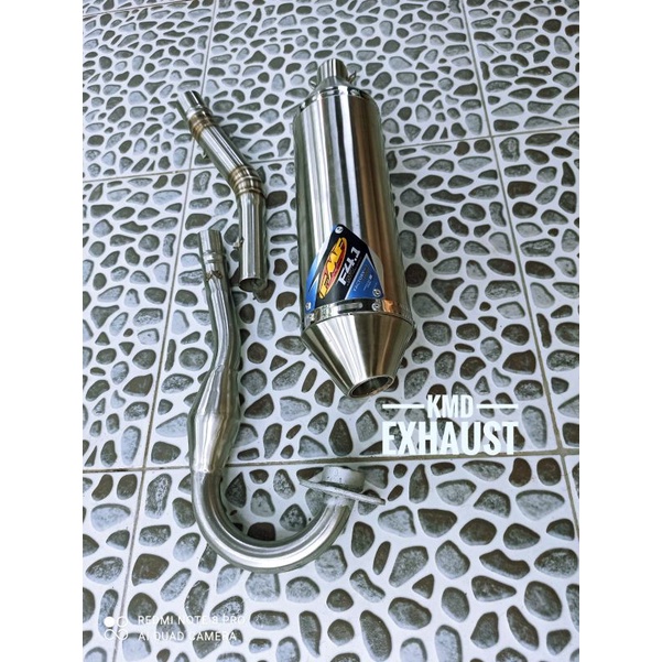 Jual EXHAUST EKZOS MUFFLER FMF KLX 150 KLX150 FULLSYSTEM | Shopee Indonesia