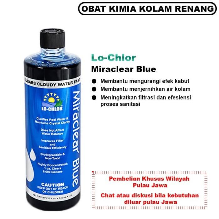 Jual Lpk233- Cairan Penjernih Air Kolam Renang Lo-Chlor Miraclear Blue ...