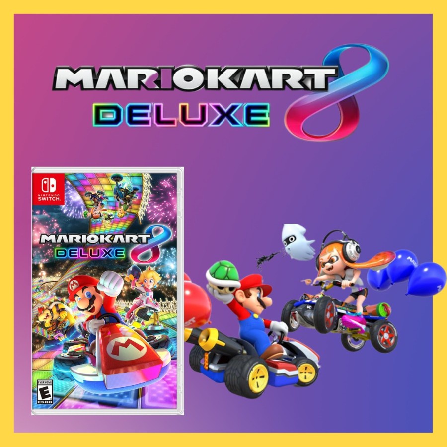 Jual Mario Kart 8 Deluxe Nintendo Switch Kaset Nintendo Switch Shopee