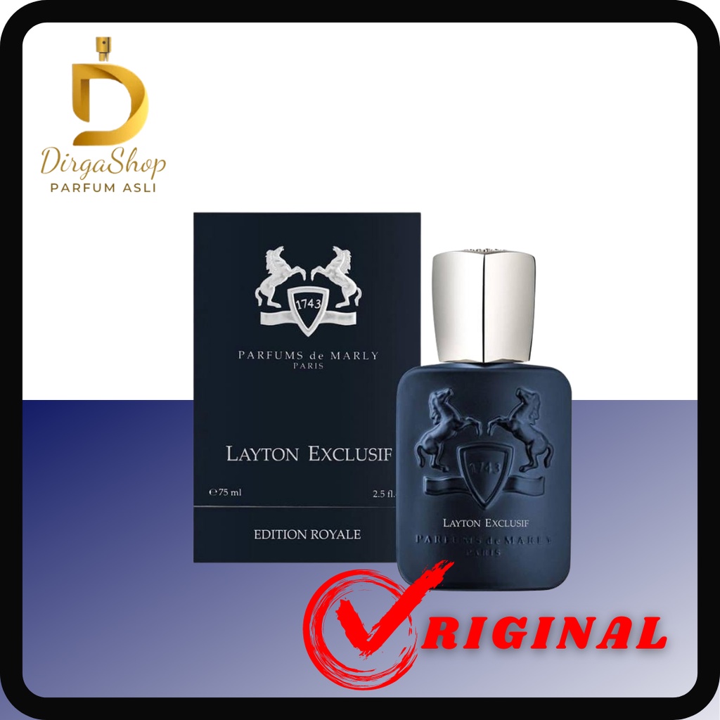Jual Parfums de Marly Layton Exclusif Edition Royale EDP Original 100% ...