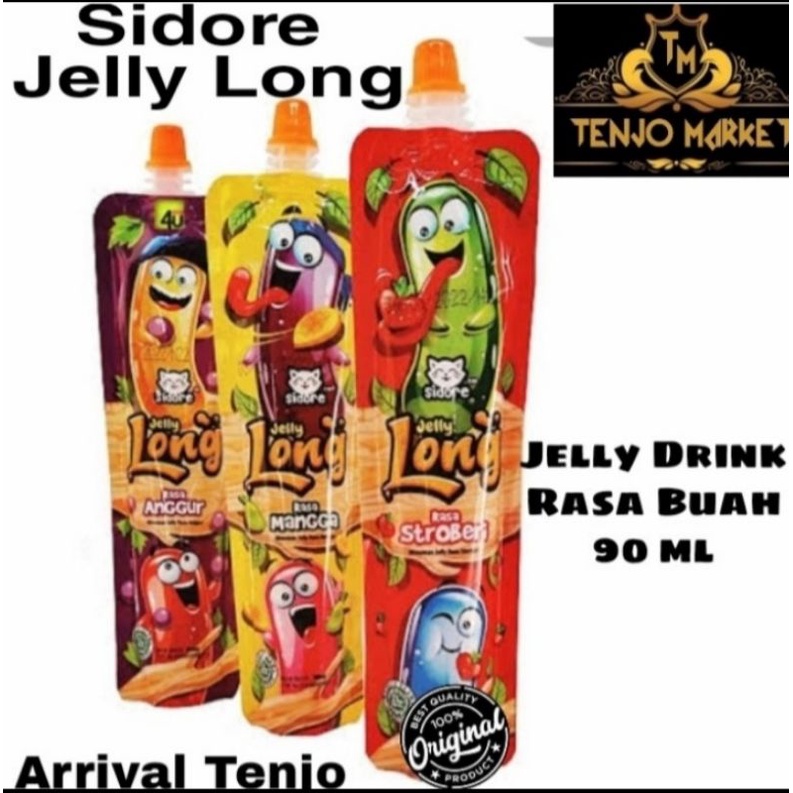 Jual SIDORE LONG JELLY DRINK ISI 10 PCS @90 ML / MINUMAN JELLY RASA ...