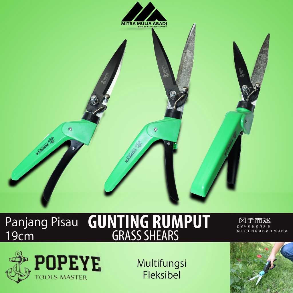 Jual Gunting Rumput 3 Fungsi Posisi Gunting Taman Dahan | Shopee Indonesia
