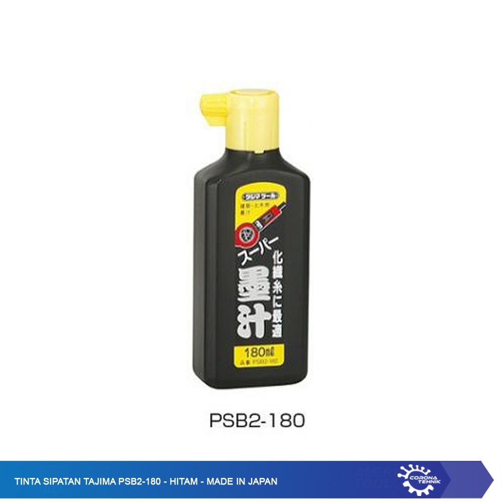 Jual Tinta Sipatan Tajima PSB2-180 - Hitam - Made In Japan | Shopee ...