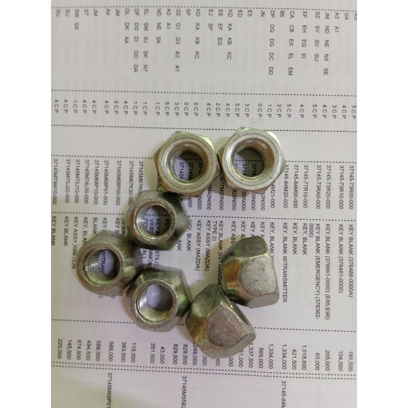 Jual mur roda standar mobil suzuki carry, futura, t120ss | Shopee Indonesia