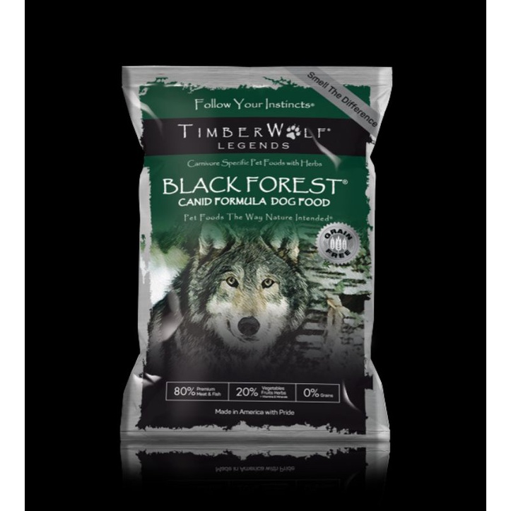 Jual Timberwolf Black Forest Dog Food Makanan Anjing Grain Free High ...