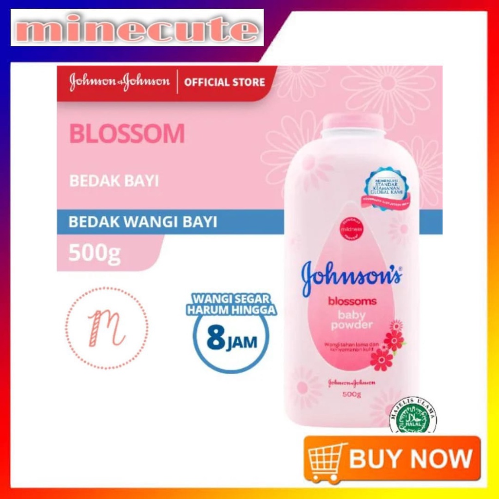 Jual Johnson'S Baby Powder (BLOSSOMS) - 500gr | Shopee Indonesia