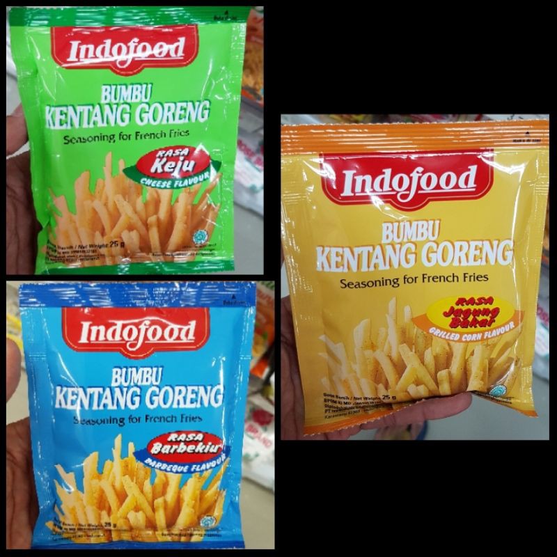 Jual INDOFOOD TABURI Bumbu Kentang Goreng rasa Jagung Bakar - Keju ...