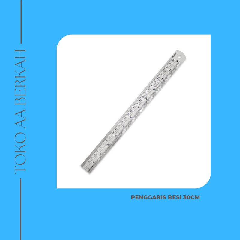 Jual Penggaris Besi 30 cm | Shopee Indonesia