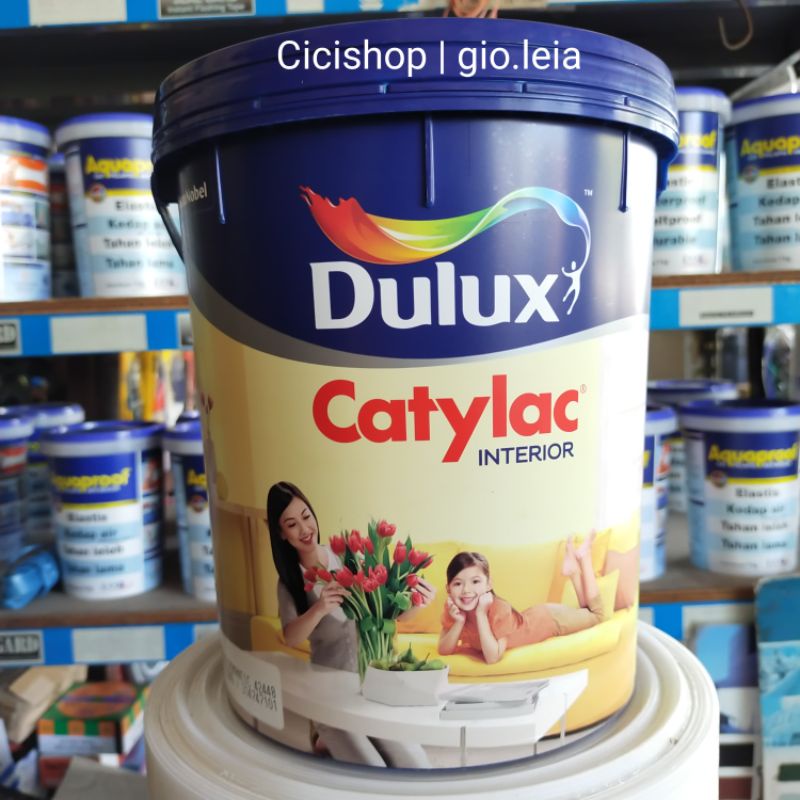 Jual Catylac dulux 1 galon / 5 kg | cat tembok | cat pengencer air ...
