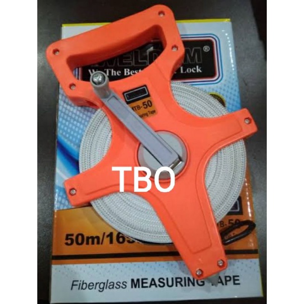 Jual Meteran Tancap, Meteran roll, Meteran Tanam, Meteran Tanah, 50 ...