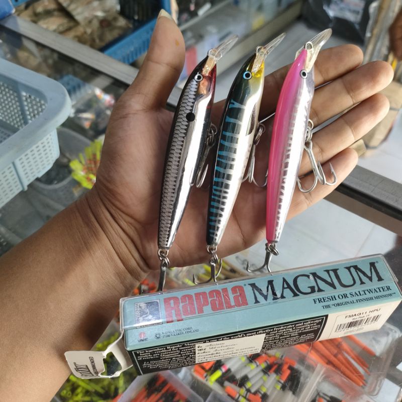Jual Minnow Rapala Magnum F-11 MAG | FLOATING | Shopee Indonesia