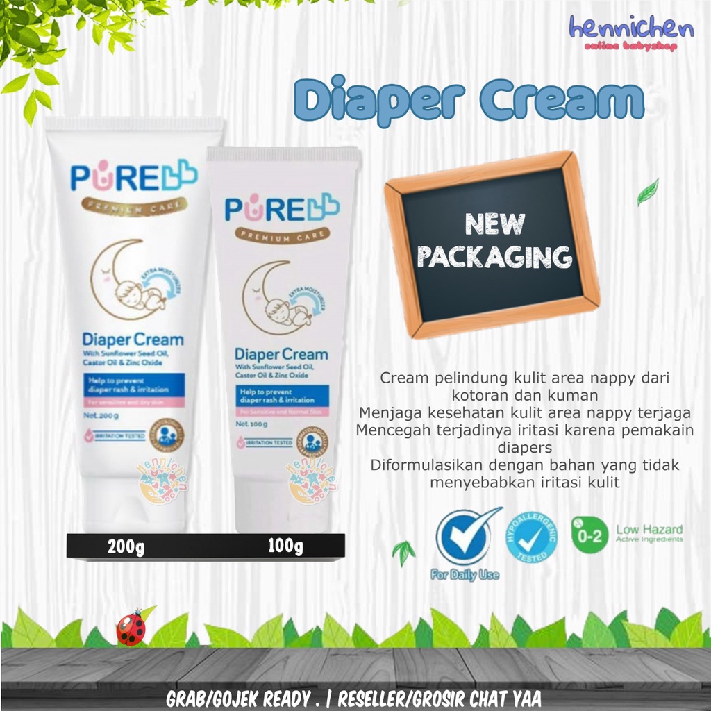Jual Pure Baby Rash Cream | Diaper Cream | Nipple Cream | PURE Soothing ...