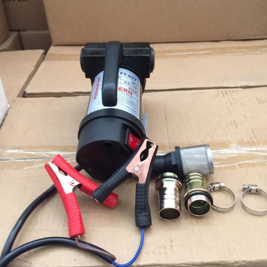 Jual MESIN POMPA OLI SOLAR BENSIN MODERN DC 24 V | Shopee Indonesia