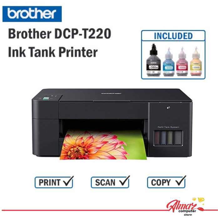 Jual BROTHER Printer DCP-T220 Ink Tank Printer | Shopee Indonesia