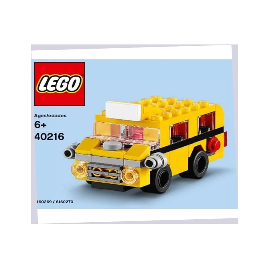 Jual LEGO 40216 - Monthly Build School Bus | Shopee Indonesia