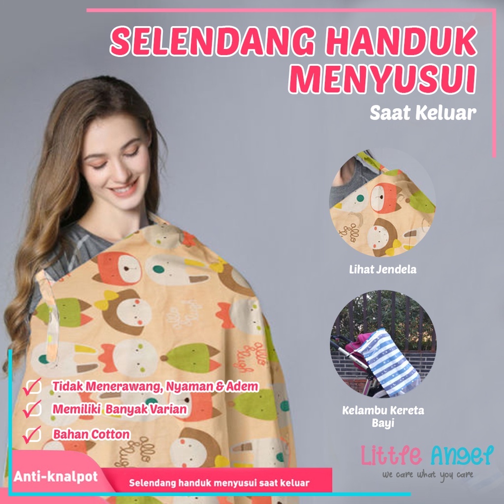 Jual APRON KAIN IBU MENYUSUI Celemek Penutup Menyusui Bayi Jumbo ...