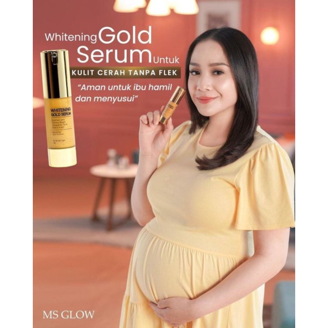 Jual WHITENING GOLD SERUM MS GLOW SERUM GOLD MS GLOW | Shopee Indonesia