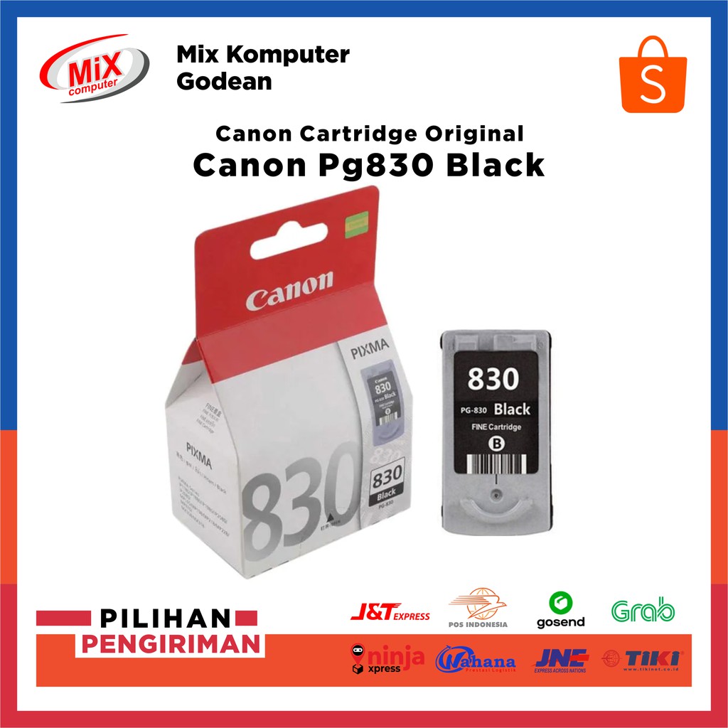 Jual Canon Ink Cartridge PG-830 Black | Shopee Indonesia