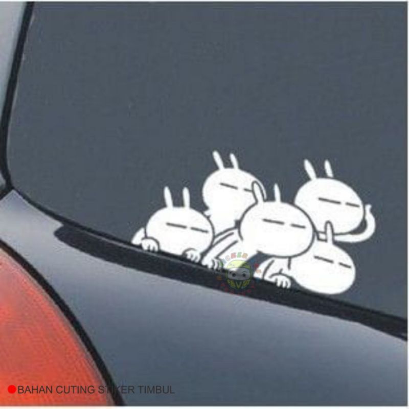 Jual Sticker emot line lucu stikman karakter cuting sticker mobil motor ...