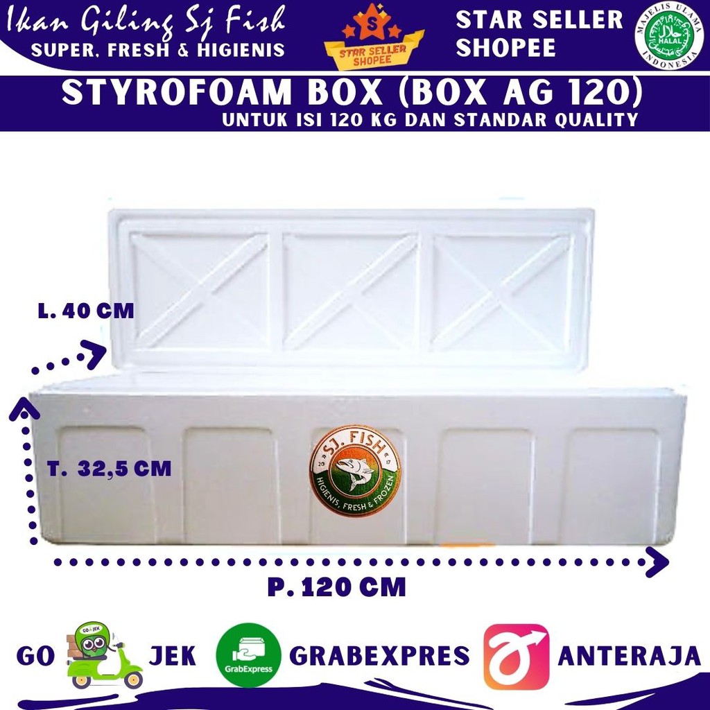 Jual STYROFOAM BOX BESAR AG 120 STANDAR | Shopee Indonesia