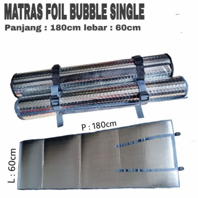 Jual Matras SINGLE FOIL CAMPING LEBIH EMPUK Lebih NYAMAN CAMPING HIKING ...