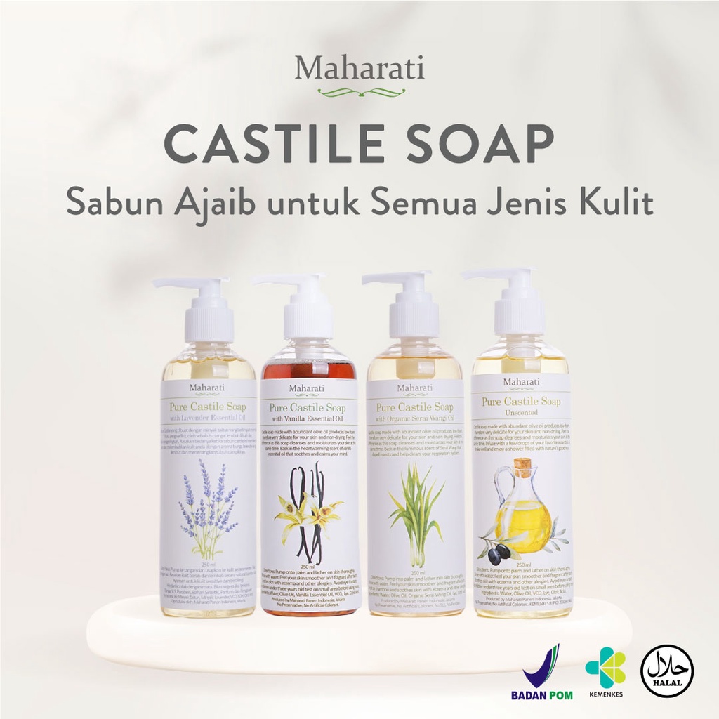 Jual Maharati Castile Soap| Sabun Castile Maharati Untuk Semua Jenis ...