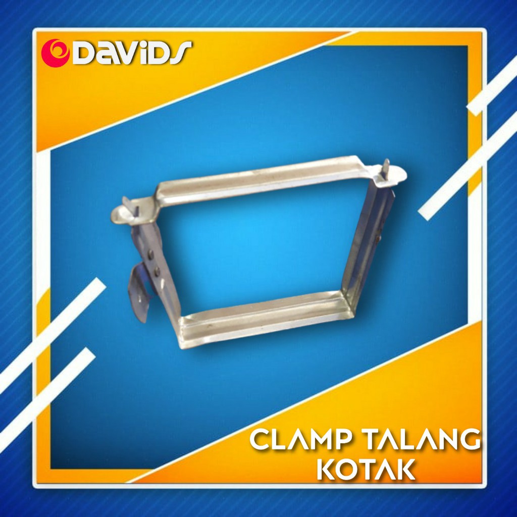 Jual Gantungan Talang Klem Air Clamp Pipa Paralon Kotak Besi | Shopee ...