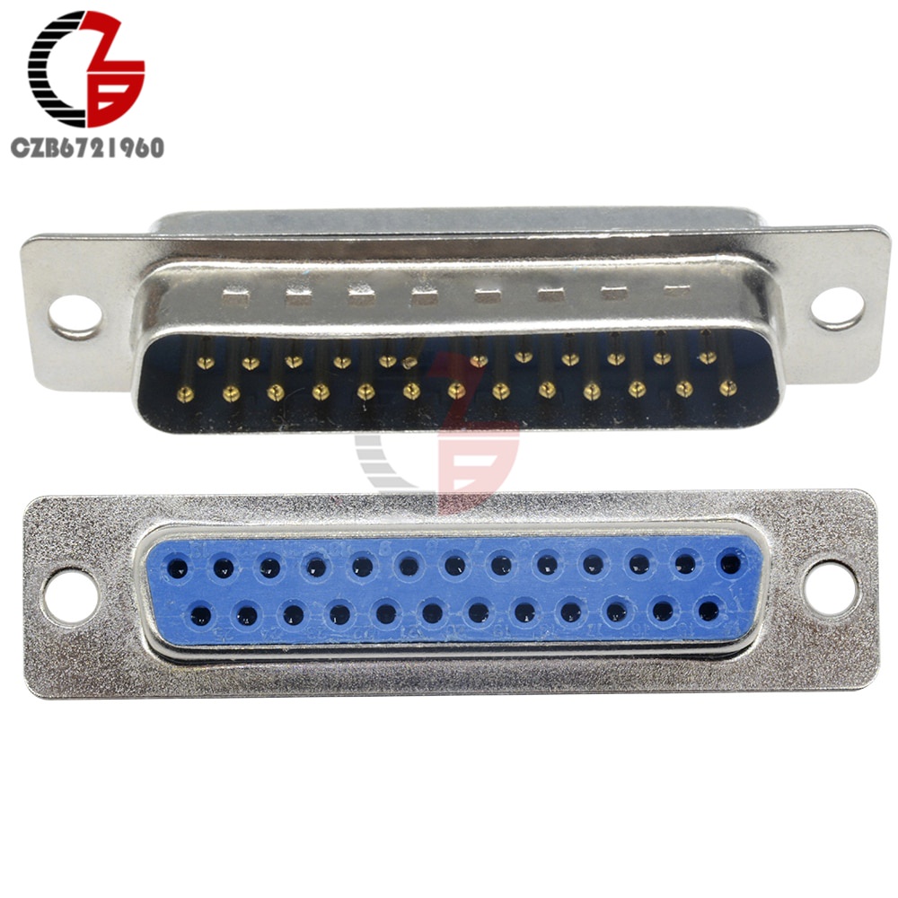 Jual PREORDER D-SUB DB9 DB15 DB25 Male Female Connector Serial Cable Extended Adapter 25 Pin ...