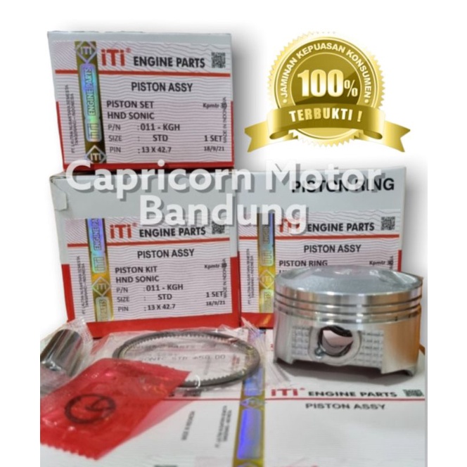 Jual Piston Kit SONIC CITY SPORT 1 CS1 125 ITI oversize STD 25 50 75 ...