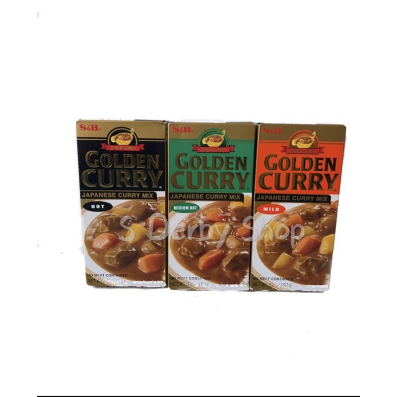 Jual S&B Golden Curry Jepang Golden Curry Japan 92 gram | Shopee Indonesia