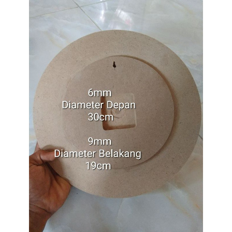 Jual Bakalan Jam Dinding 2 lapis siap pakai, mulus | Shopee Indonesia