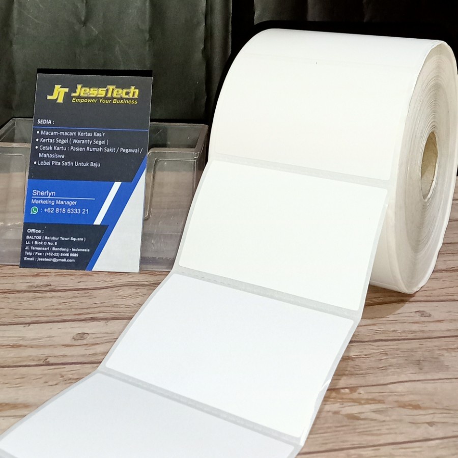Jual STICKER LABEL BARCODE 48X33MM 48mm x 33mm isi 2000 pcs | Shopee ...