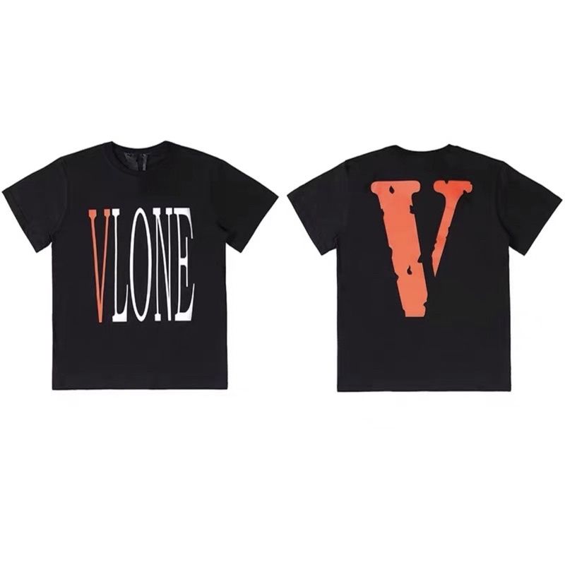 Jual Vlone Reversible Black tee / kaos Brand New with tag | Shopee ...
