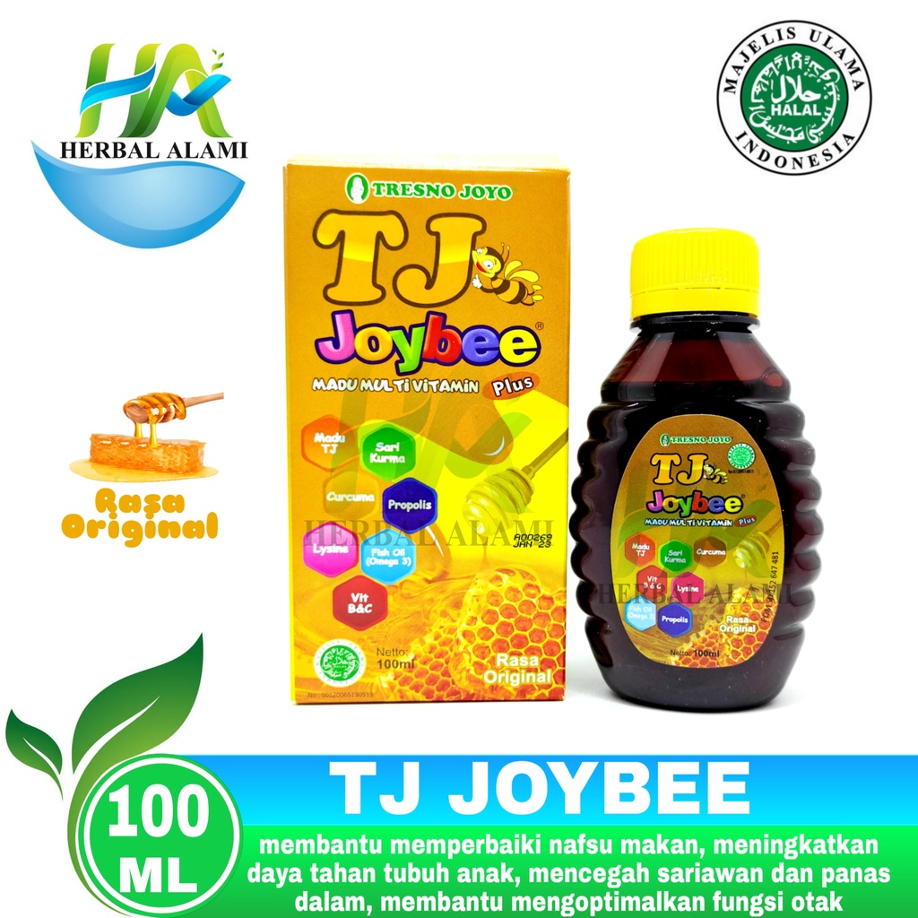 Jual Madu TJ Joybee 100ml ORIGINAL - Madu Multivitamin Plus | Shopee ...